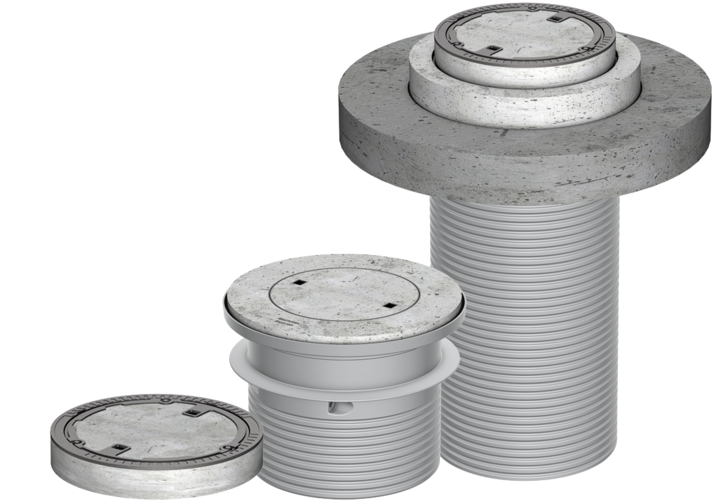 Top sections standard for separators